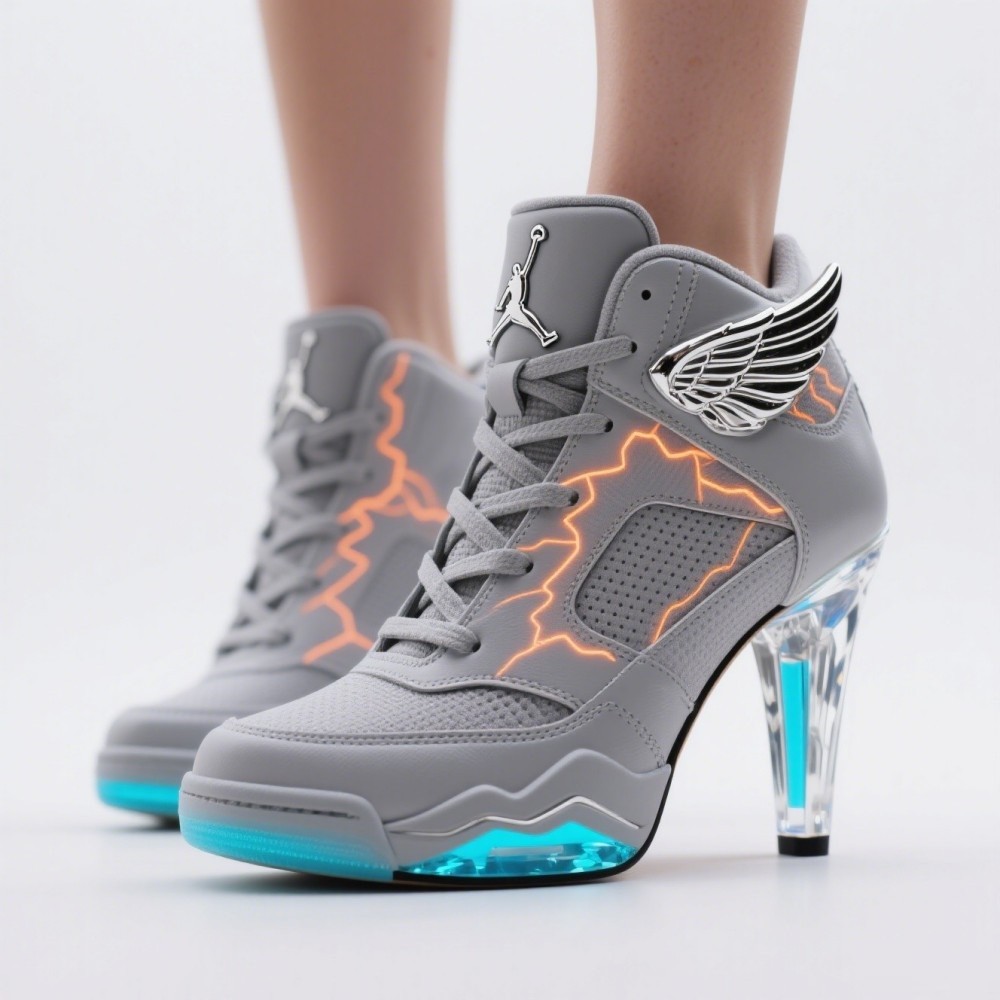 Air Jordan High Heel - Stylish Nike Heels for Sneaker Lovers